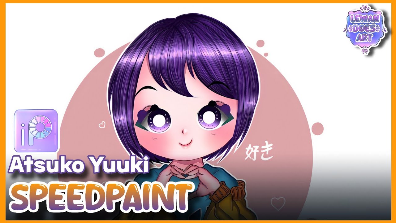 S p e e d p a i n t ★ Atsuko [ibispaint x] - YouTube