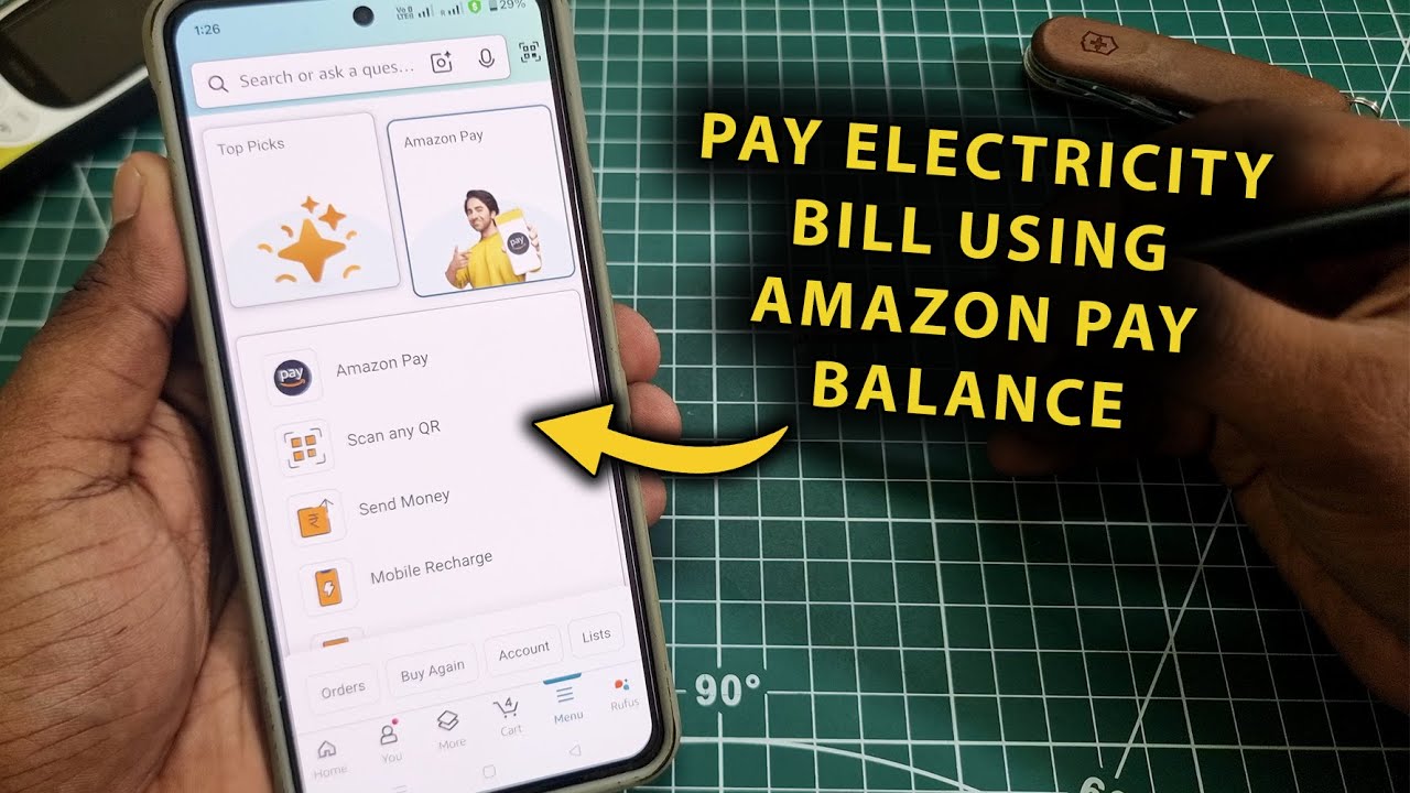 How To Pay Electricity Bill Online Using Amazon Pay Balance | Pay ...