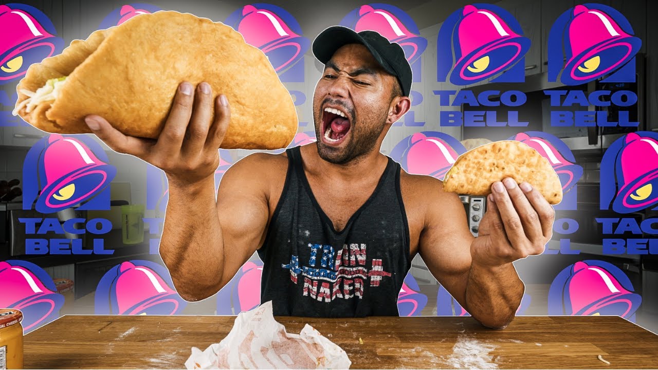 DIY GIANT TACOBELL CHALUPA! Eating the entire Chapula | BEST DIY EVER ...