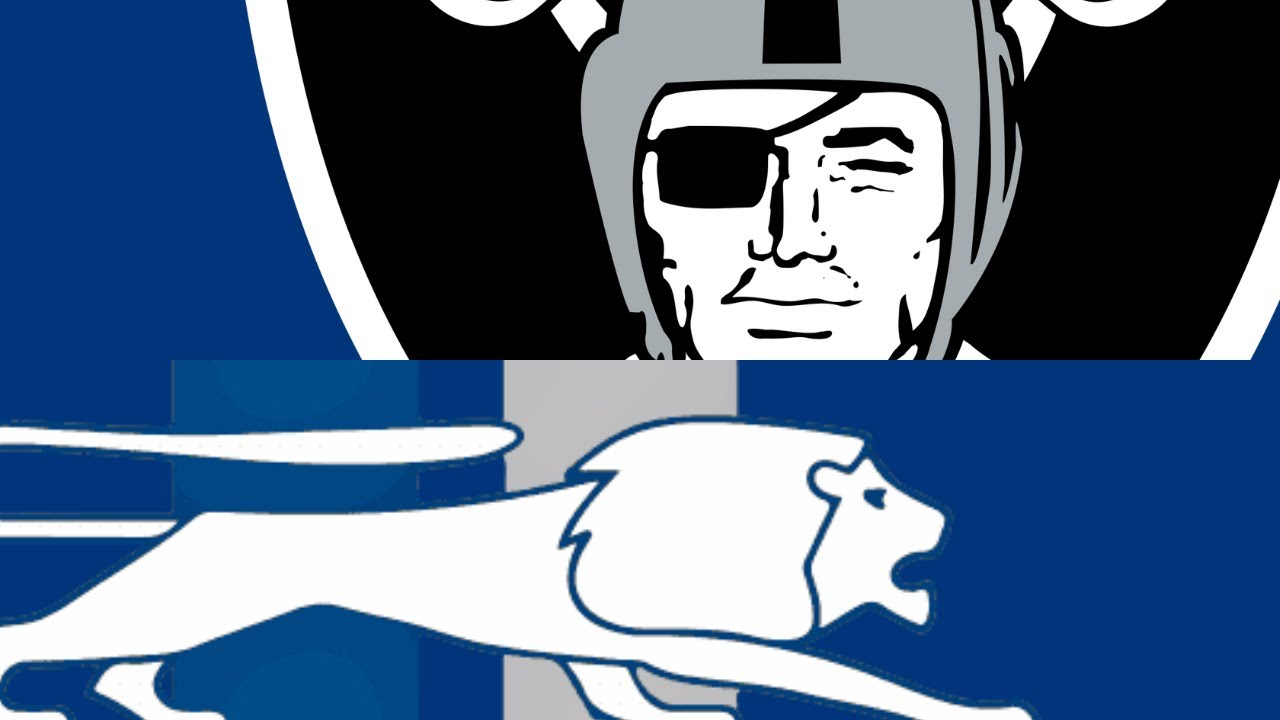 Raiders-Lions Live Play By Play and Reaction - YouTube