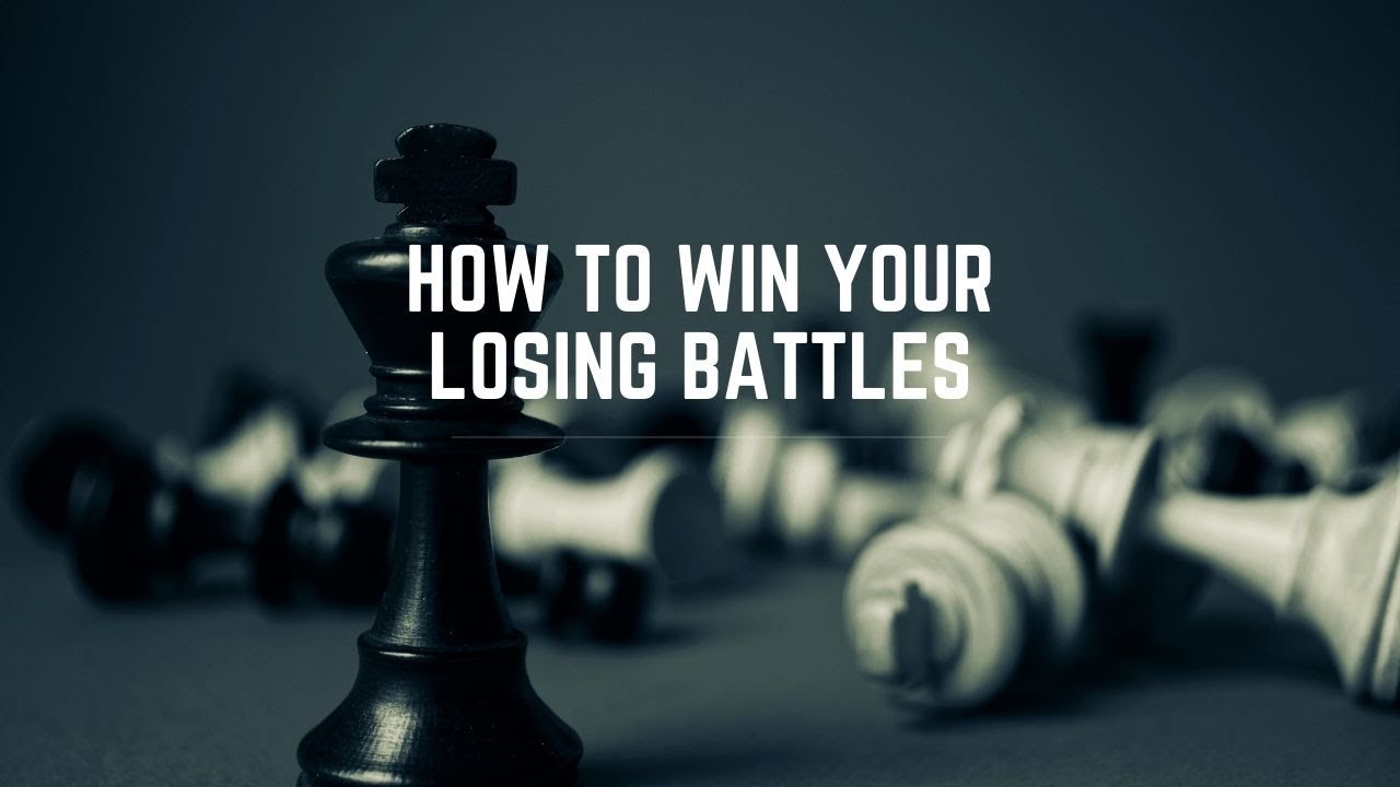 How to win your losing battles_David - YouTube