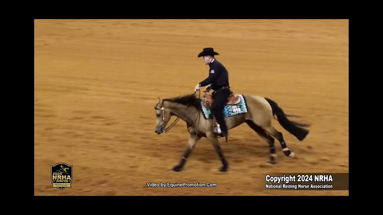 Gotta Be My Baby NRHA Futurity 2024 Semi-Finals - YouTube