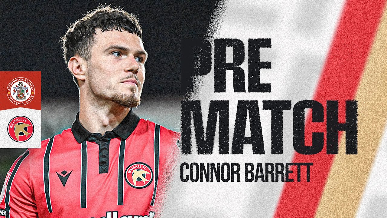Pre-match: Connor Barrett loving life in the EFL - YouTube