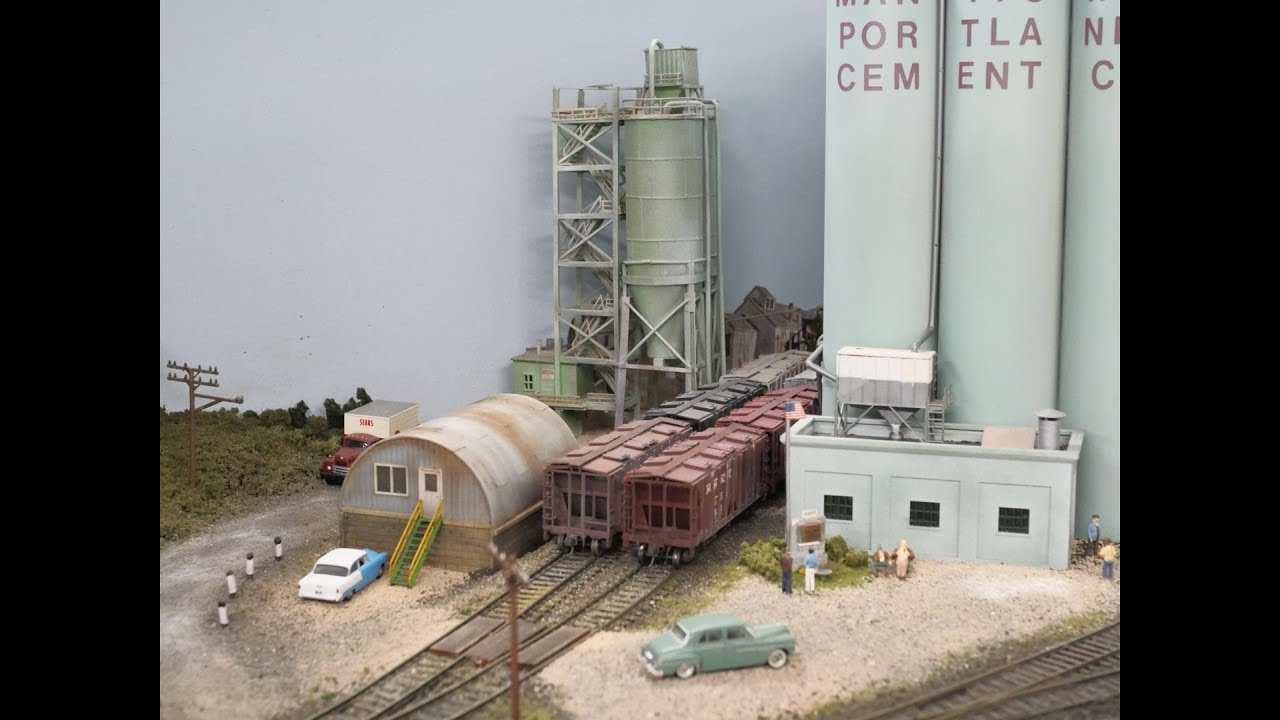 Modeling A Big Industry In HO Scale: Manitowoc Portland Cement Co ...