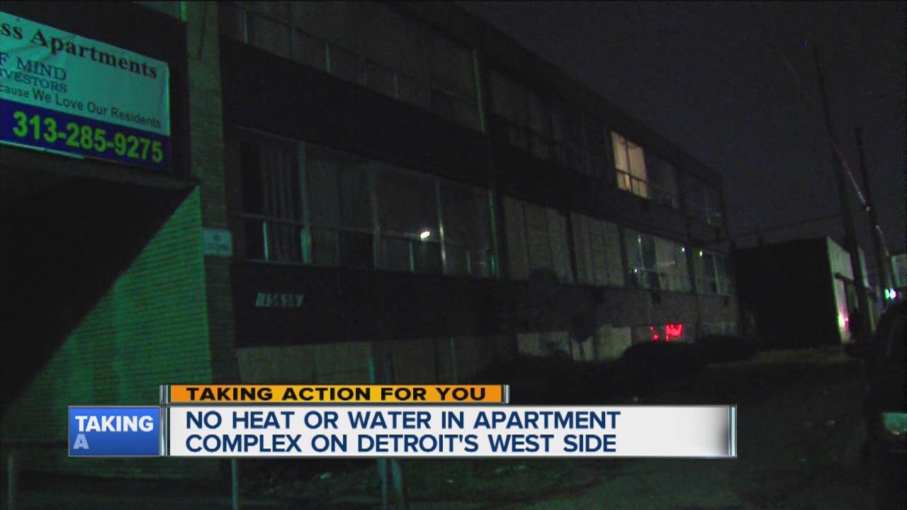 Detroit to address living conditions at apartment complex - YouTube