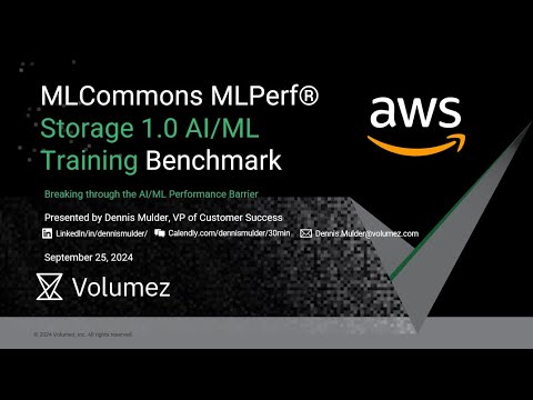 Benchmark - Volumez Shatters MLCommons MLPerf Storage 1.0 AI/ML Training Performance Benchmark ...