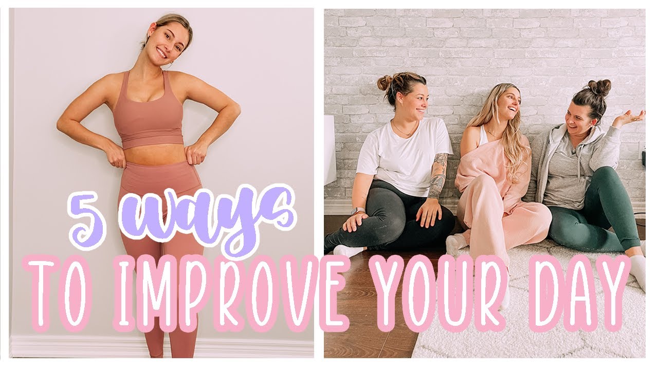 5 ways to make your day better! / mood boosting activities - YouTube