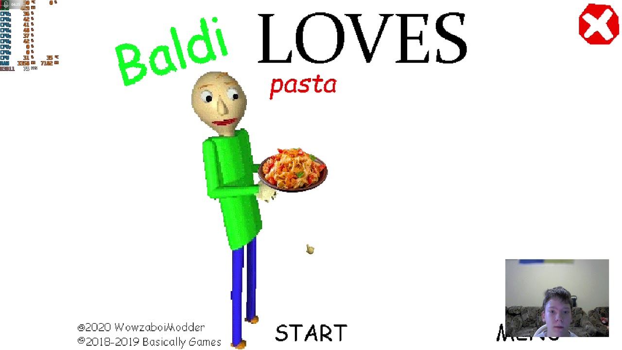 Baldi's Loves Pasta [Baldi's Basics Mod] - YouTube