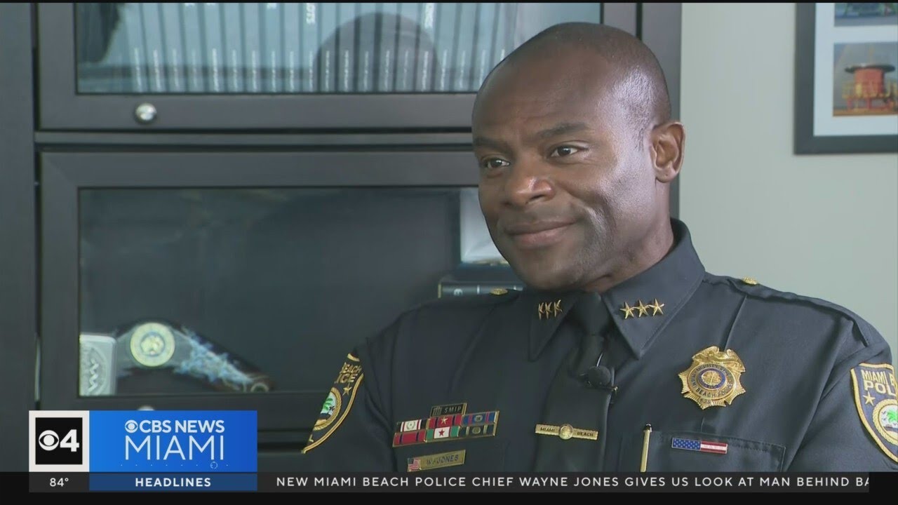 One-on-one interview with New Miami Beach Police Chief Wayne Jones ...