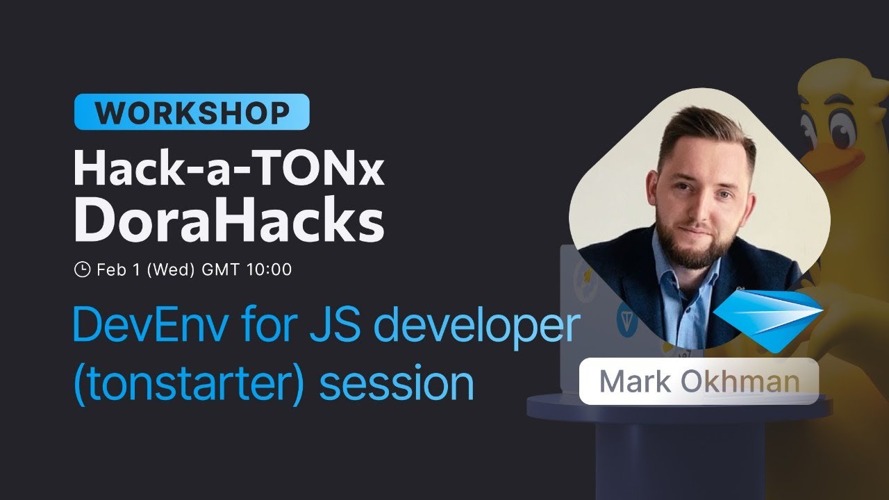 DevEnv for JS developer (tonstarter) session - YouTube