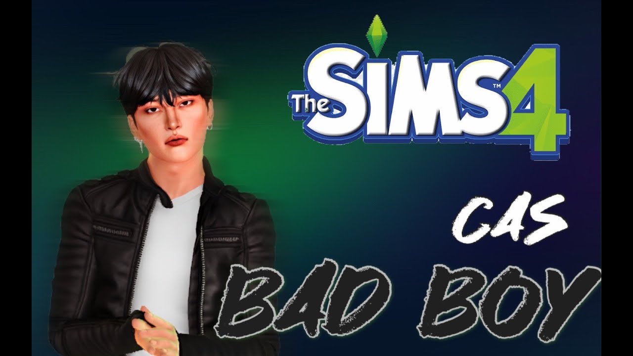 The Sims 4: Bad boy Cas/создаю персонаж в игре симс 4 - YouTube