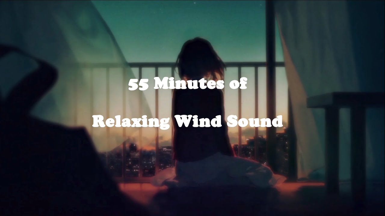 55 Minutes of Relaxing Wind Sound - Fast Sleep - YouTube