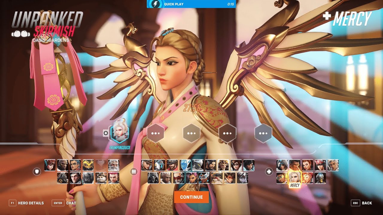 Mercy gameplay Overwatch 2 Online Session #8 - YouTube