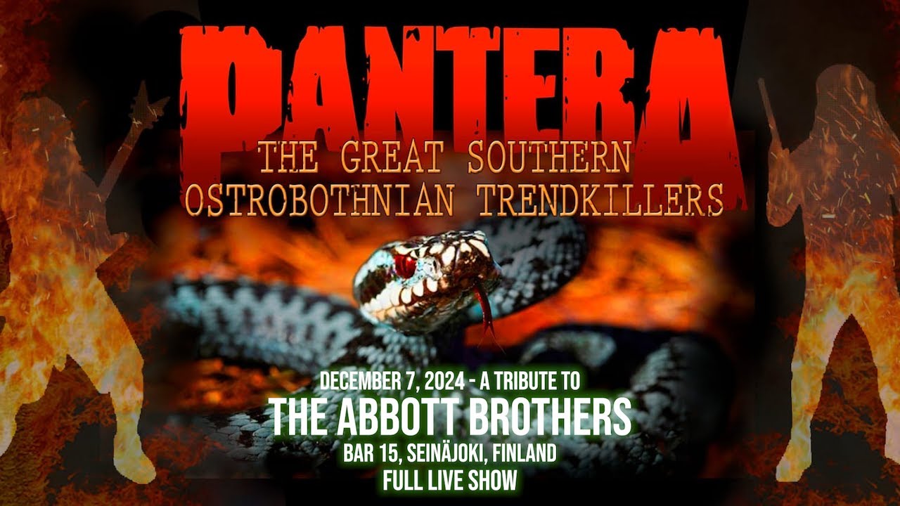 Pantera Tribute | The Great Southern Ostrobothnian Trendkillers Live at ...