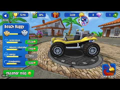 Jugando beach bugui racin - YouTube