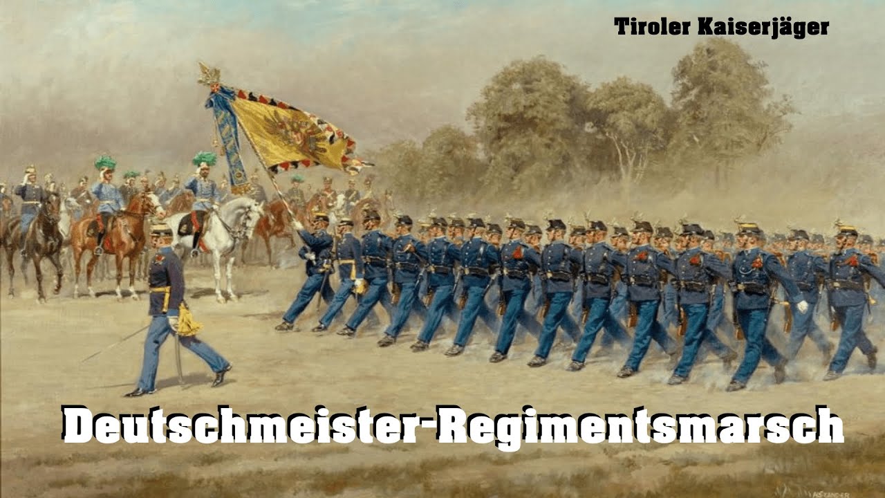 Deutschmeister-Regimentsmarsch (Austrian march) - YouTube