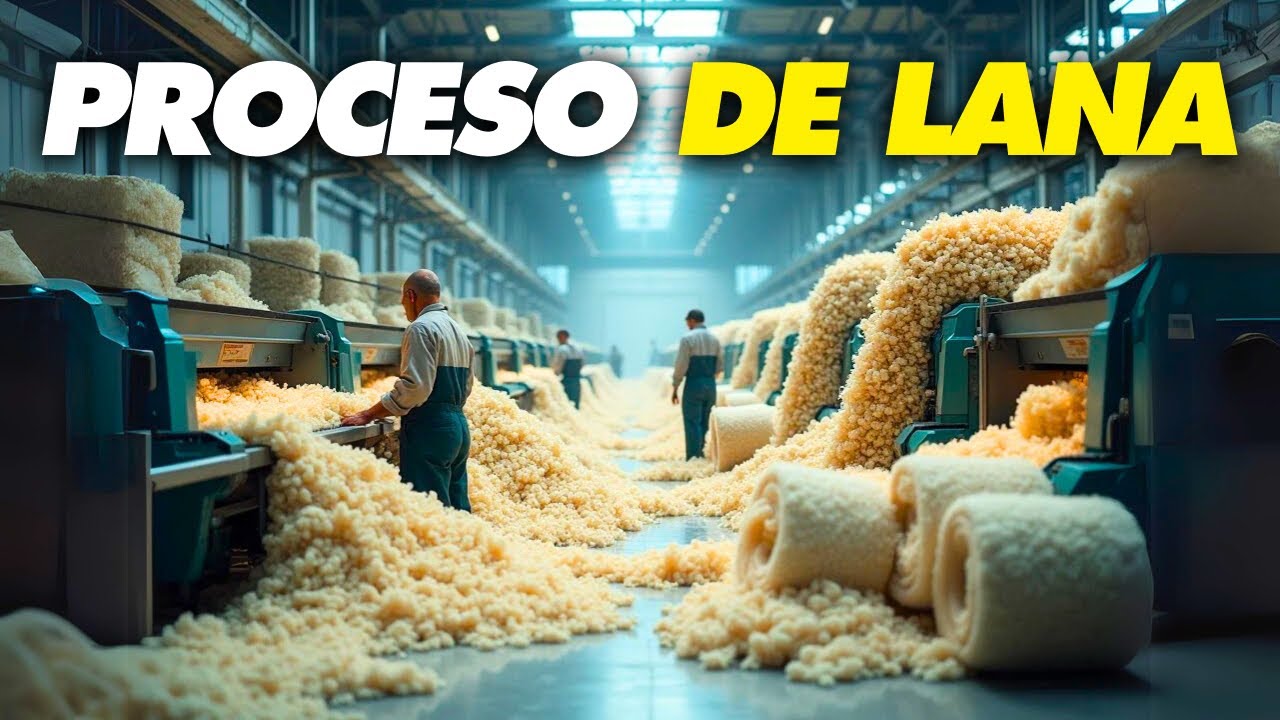DESCUBRE el Proceso de la LANA 🐑 | Así se TRANSFORMA en ROPA SUAVE - YouTube