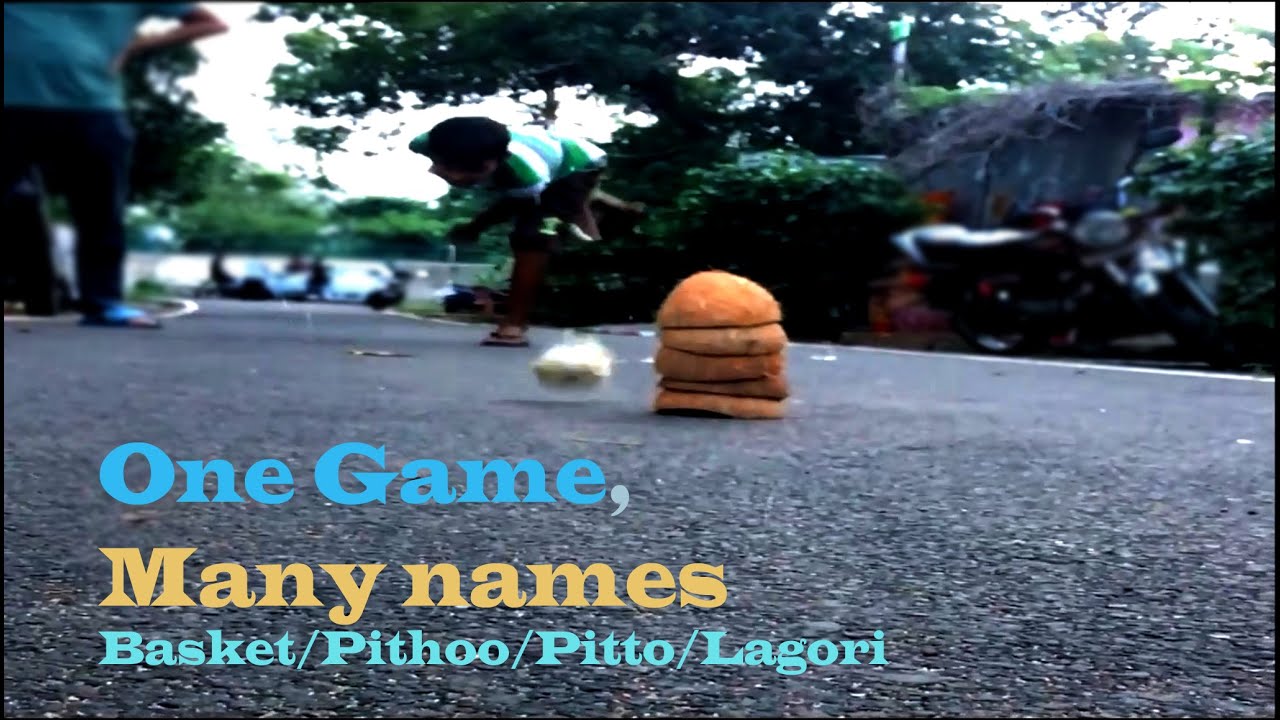 Odia Street Game: Basket | Pithoo Game| Pitto Game | Lagori - YouTube