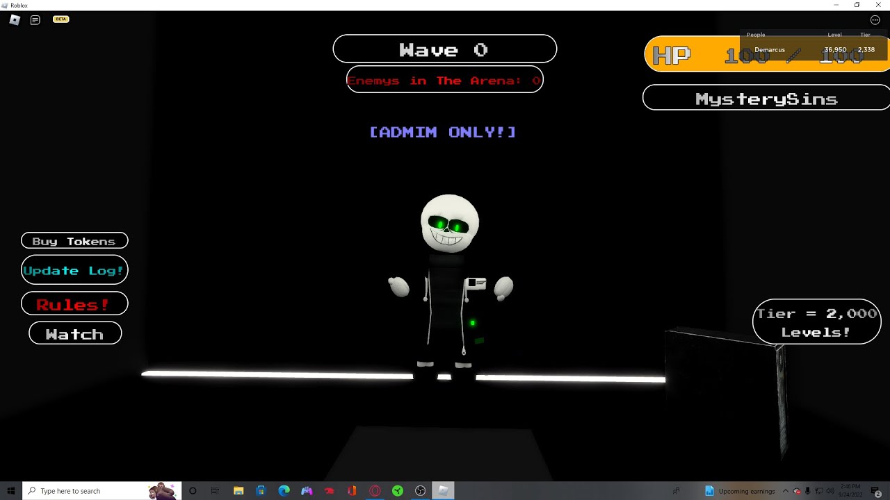 The Multiverse Souls AU FBI sans showcase! (Admin only character) - YouTube