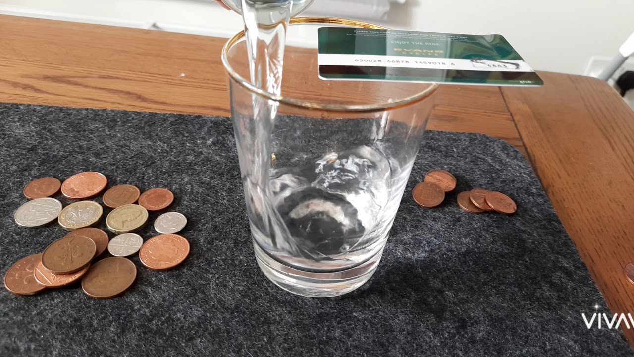 Science Trick #1 Coin Balance Solution - YouTube