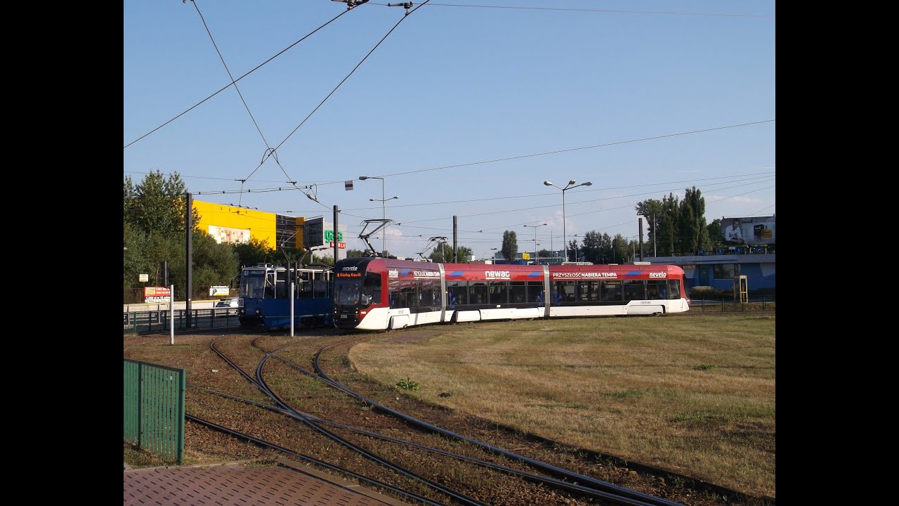 Newag 126N "Nevelo" 2205 (RY899) - Linia 8 🚊 MPK Kraków [Debiut 2013 ...