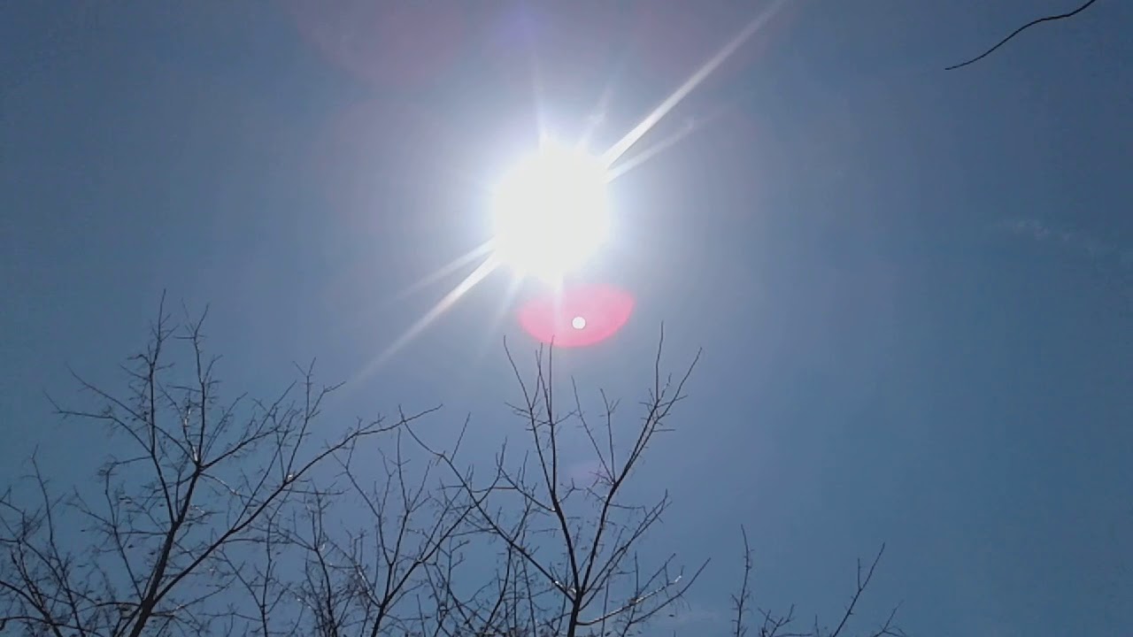 Fake sun ? "LOOK AT THIS" ANOTHER PLANET BEHIND SUN 4-12-18 "sun ...