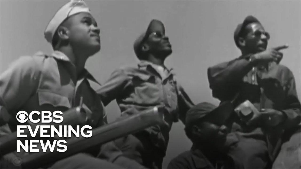 Tuskegee Airmen recognized for first Top Gun win - YouTube