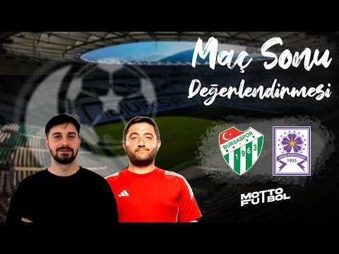 Bursaspor - Gebzespor Maç Sonu Değerlendirmesi