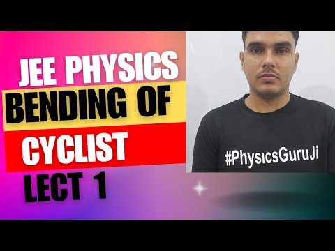 bending of cyclist on level circular track with 2 numericals 🔥 - YouTube