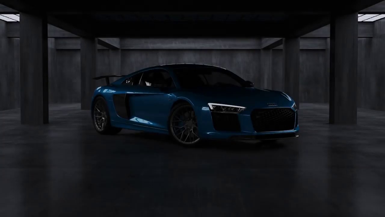 Redshift Render + Animation Audi R8 v10 - YouTube