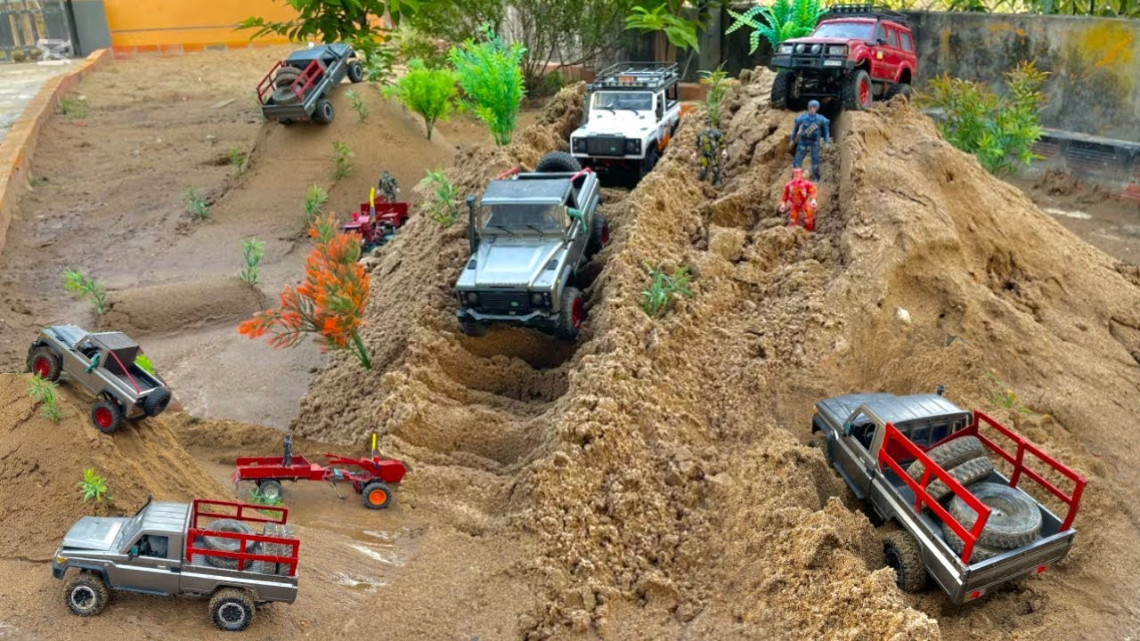 Rc Cars Off Road Obstacle,Remote Control Car Range Rover & Toyota ...