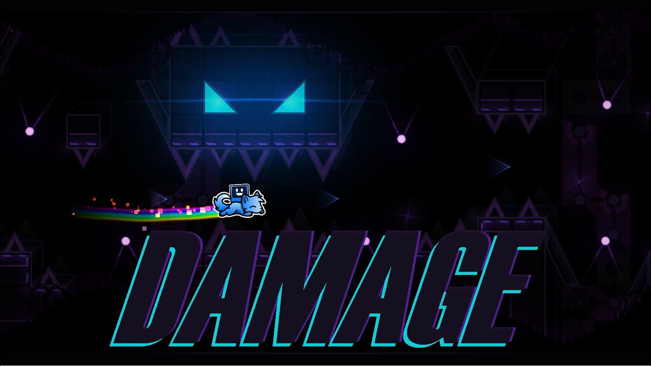 DAMAGE (Insane Demon) by SonyaBMW || Geometry Dash 2.2 - YouTube
