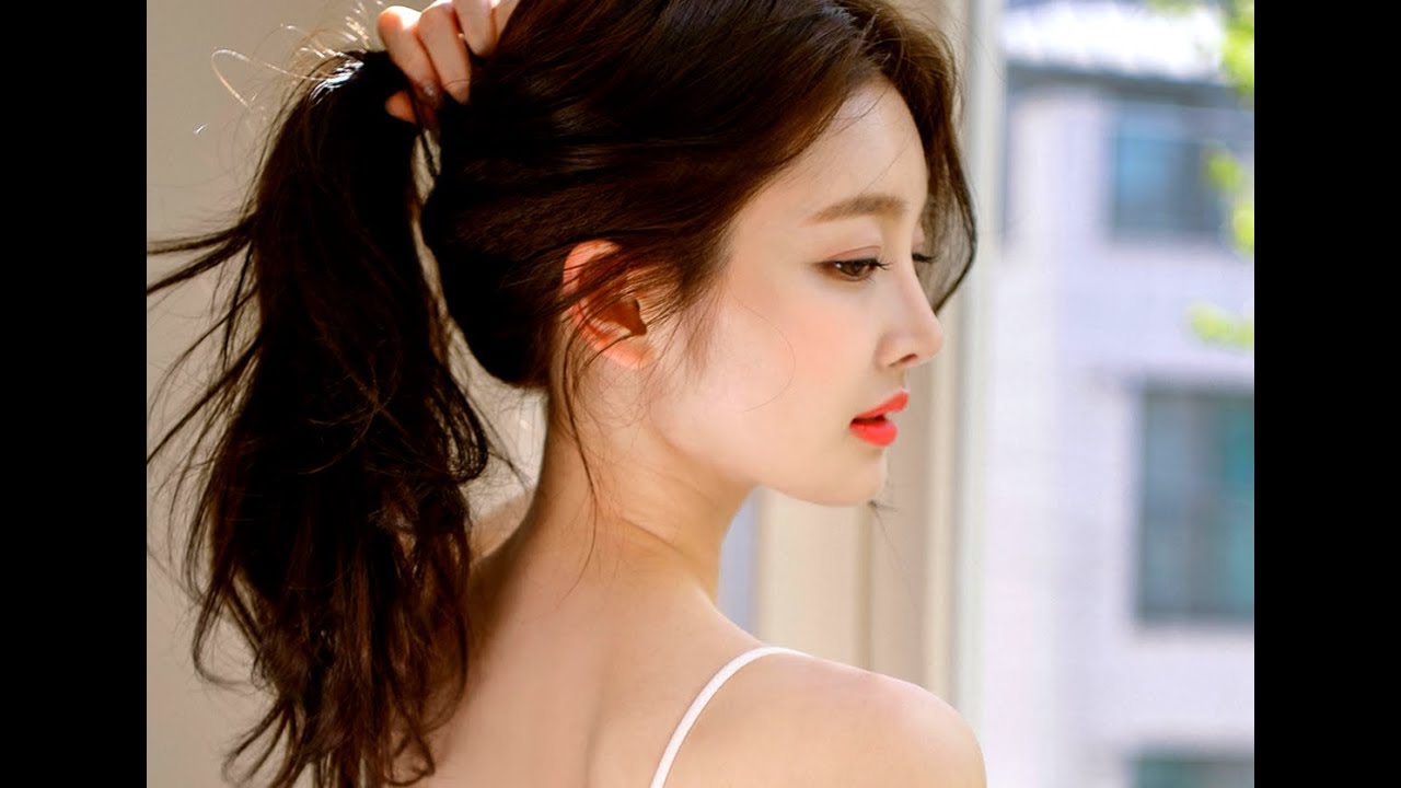 Korean fashion - Kim Hee Jeong model - Lingerie Set May 2018 - YouTube