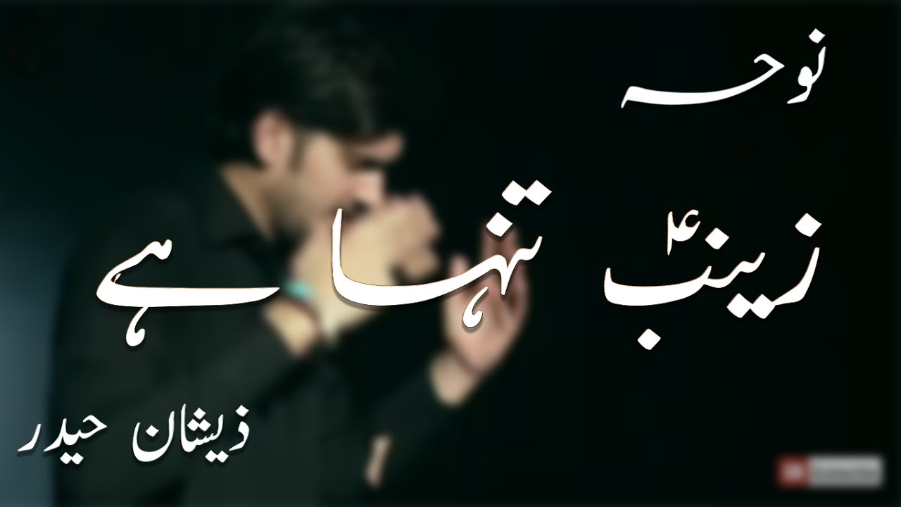 07 - Zainab Tanha Hai - Zeeshan Haider 2016 - YouTube