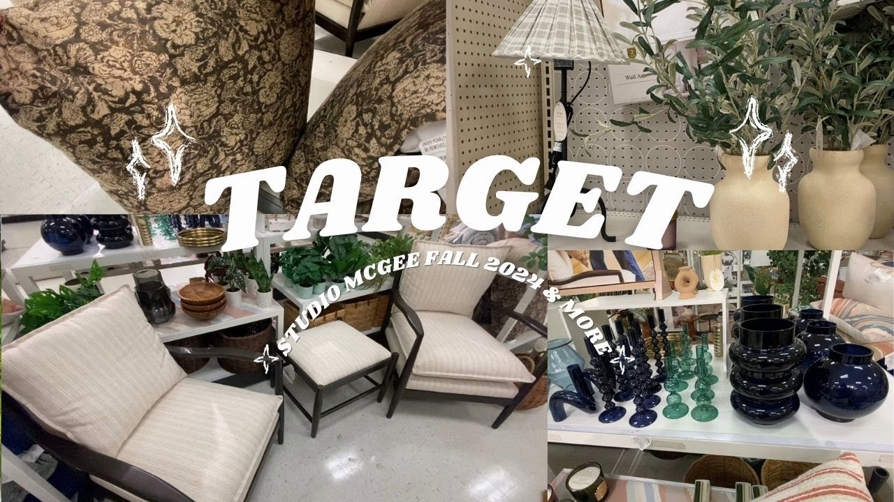 NEW TARGET 2024 FALL DECOR COLLECTION STUDIO MCGEE | 2024 TARGET SHOP ...