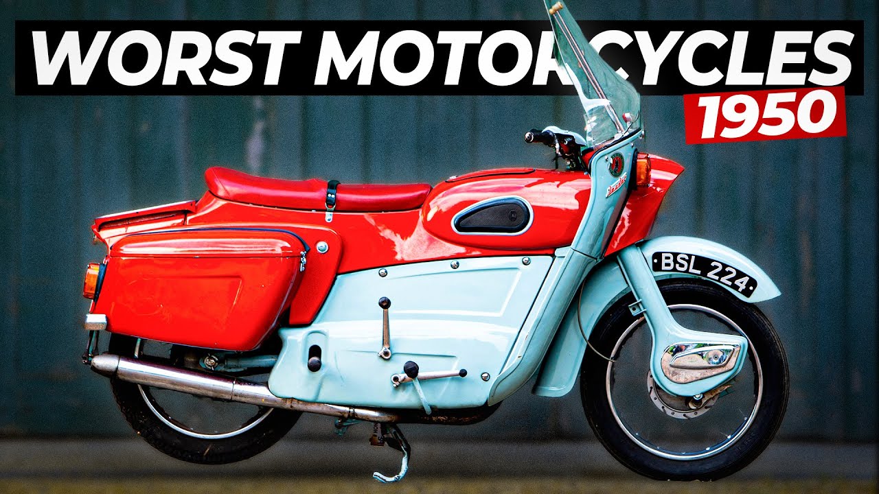 Top 8 Motorcycles from the 1950's that DID NOT stand the test of time ...