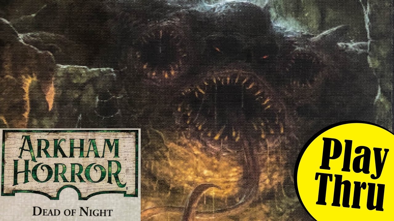 ARKHAM HORROR the Board Game | Roland Banks against the Silence of ...