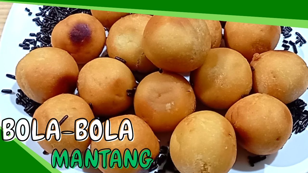 Jajanan BOLA-BOLA MANTANG | Ubi Jalar | cemilan enak - YouTube