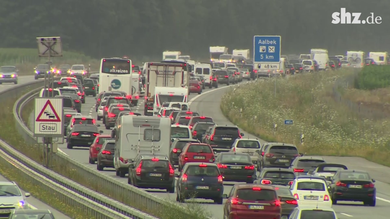 Staus in Schleswig-Holstein - YouTube