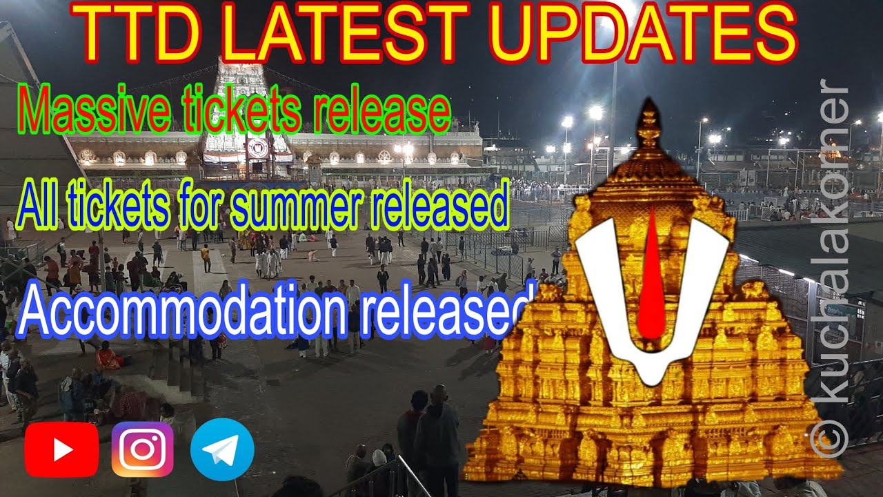 Tirumala|All tickets released #ttd#tirupatibalaji#tirumala#online ...