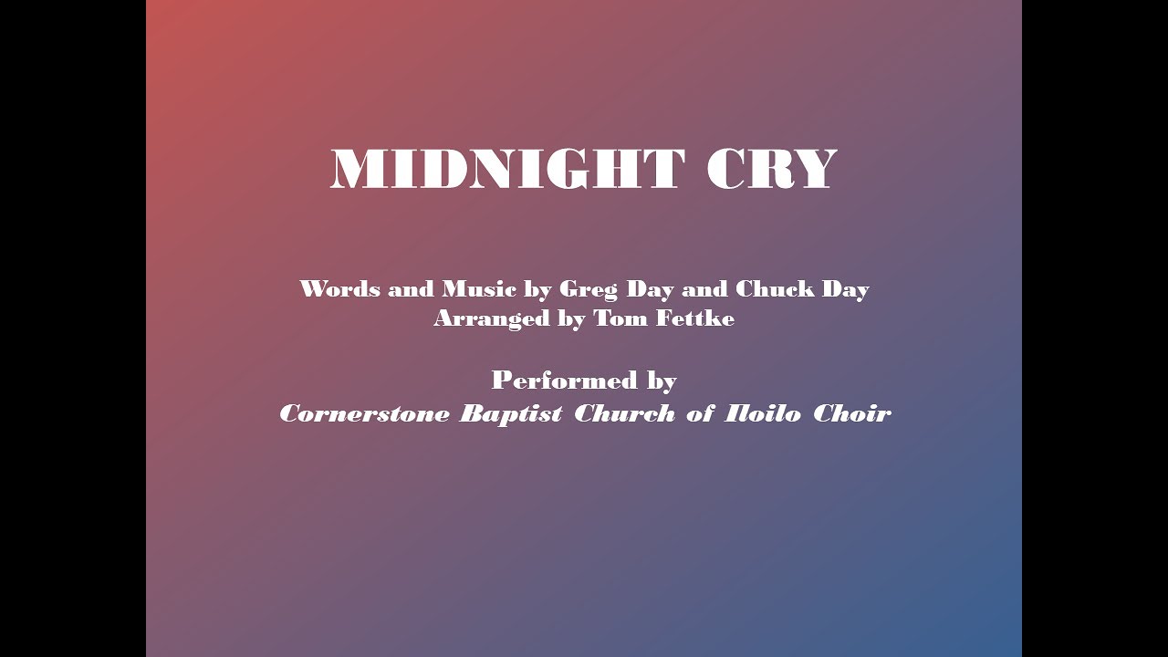 Midnight Cry | Cornerstone BCI Choir - YouTube