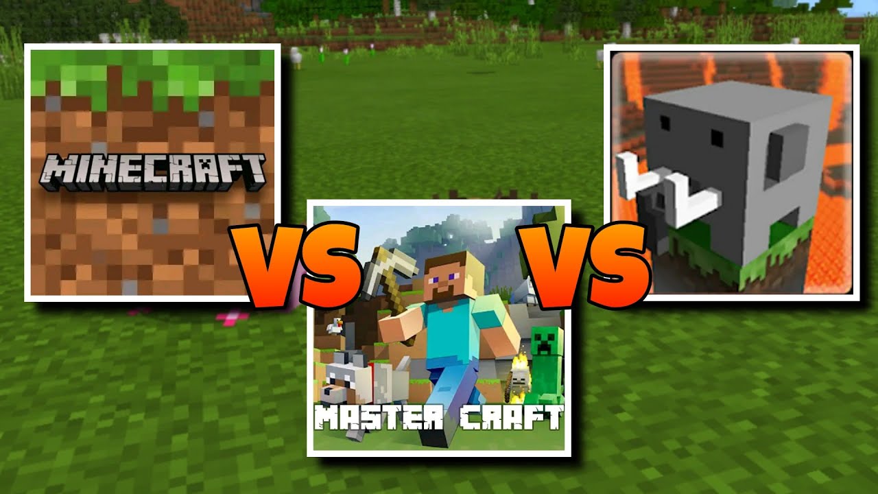 Minecraft PE vs Mastercraft Pro - Master vs Craftsman: Building Craft ...