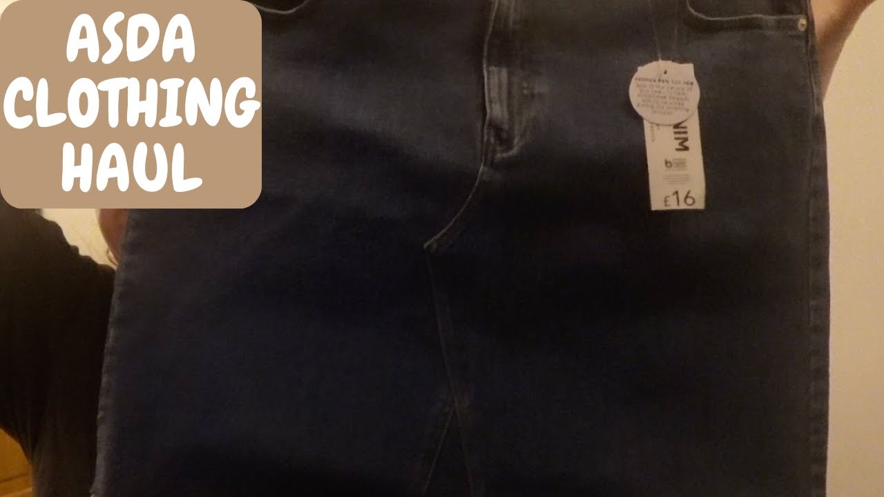 ASDA CLOTHING HAUL - YouTube