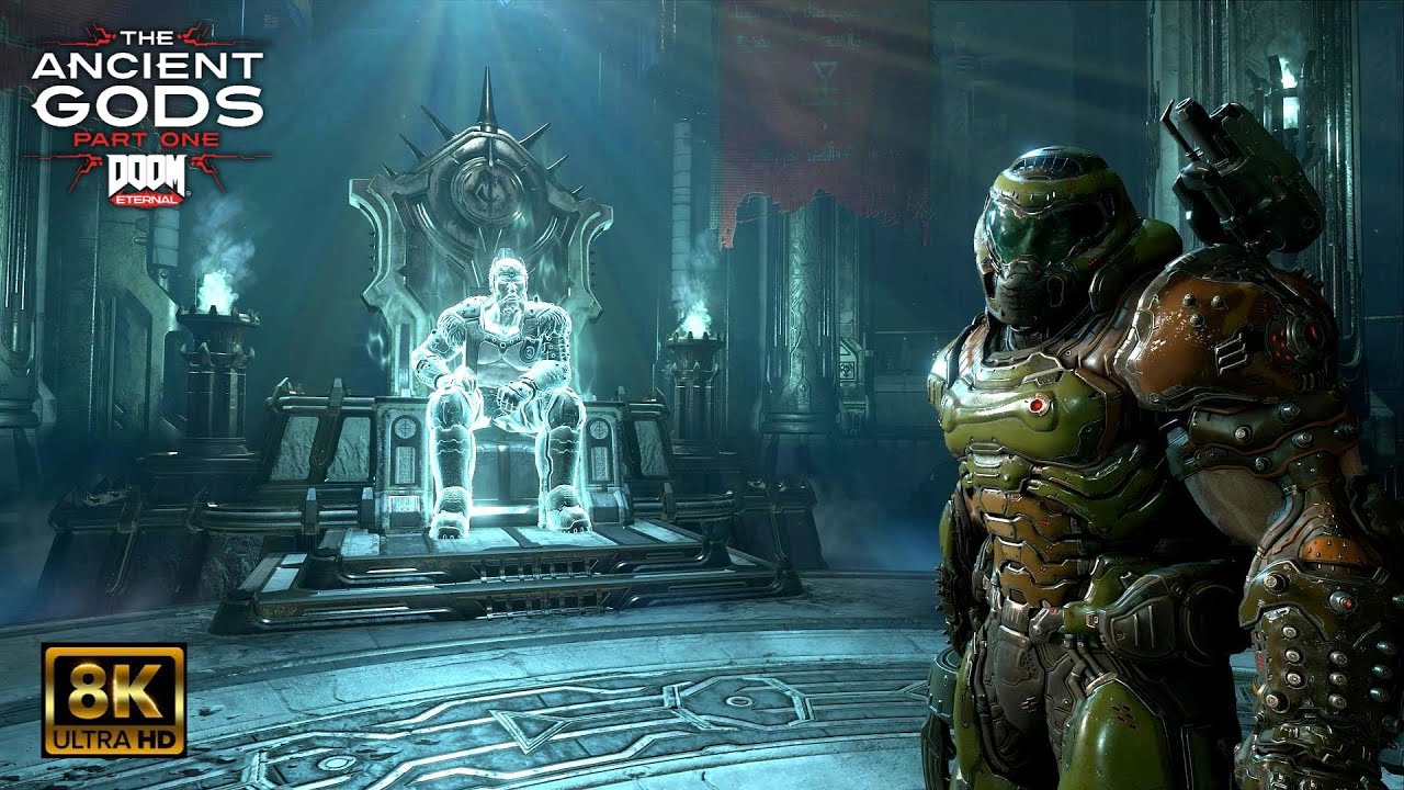 [8K] DOOM Eternal : MAX Graphics RTX 4090 24GB (RTX ON/DLSS ON) PC ...