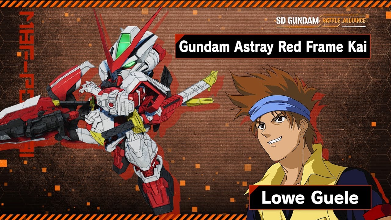 SD GUNDAM BATTLE ALLIANCE - Gundam Astray Red Frame Kai (Anime Expo ...