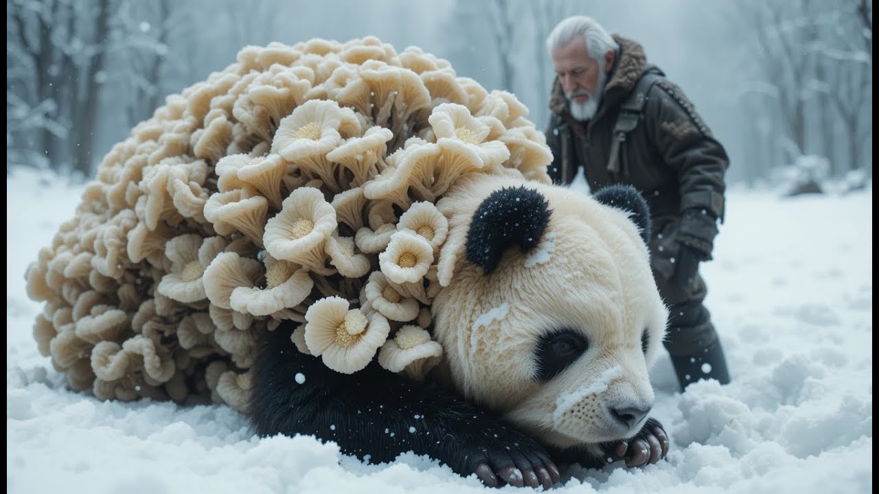 Rescue Team Saves Panda Overrun by Barnacles and Parasites | Wild ...