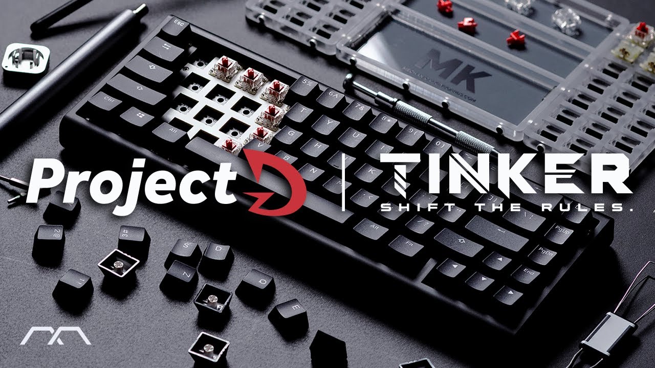 ProjectD by Ducky Tinker 65 Black 65% - YouTube