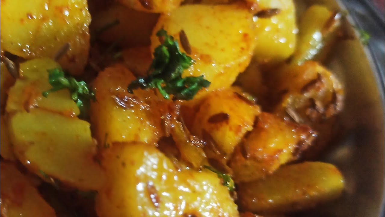 जिरा आलू रेसिपी || batatyachi bhaji /easy Jira Aalu Recipe/Aaluchi ...