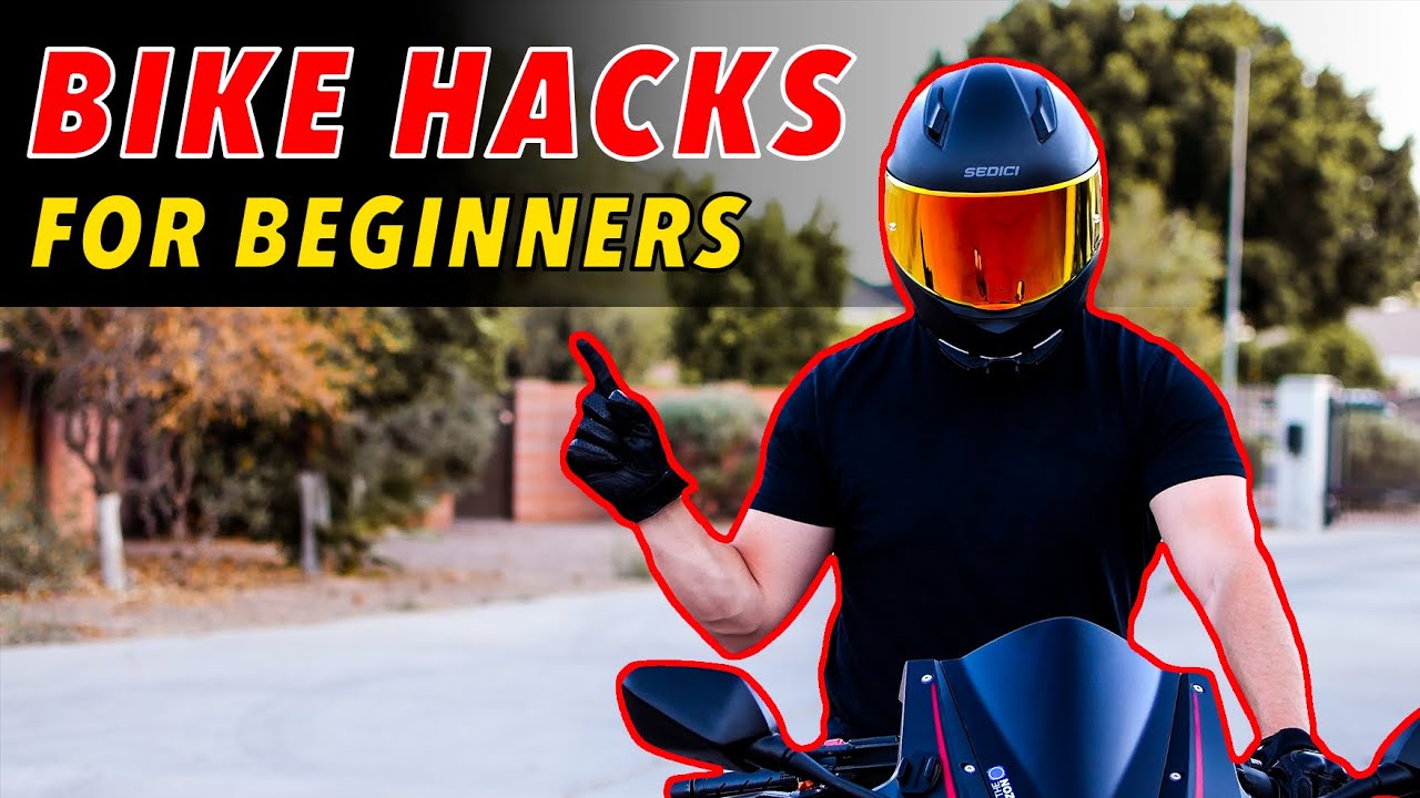 Bike Hacks For Beginner Riders - YouTube