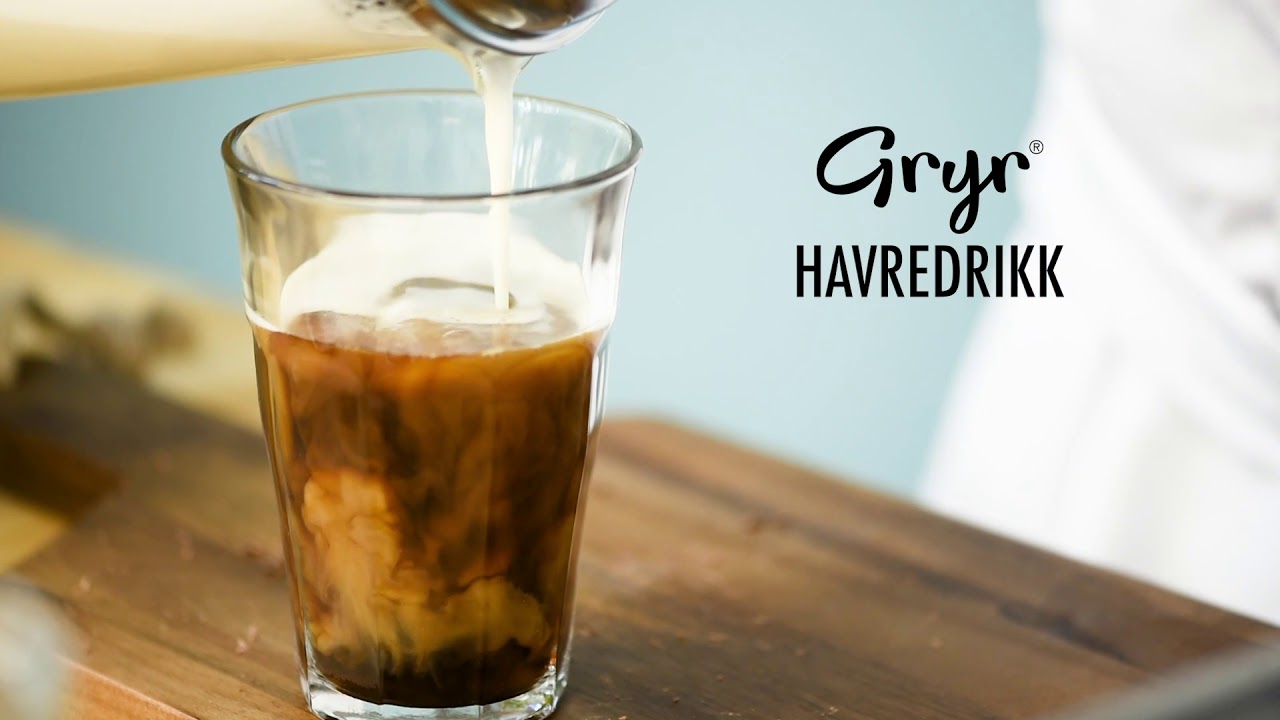Slik lager du kaffe med steamet Gryr Havredrikk - YouTube